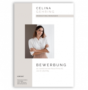 Lebenslauf Vorlage "Celine" – Deine Bewerbungsvorlage